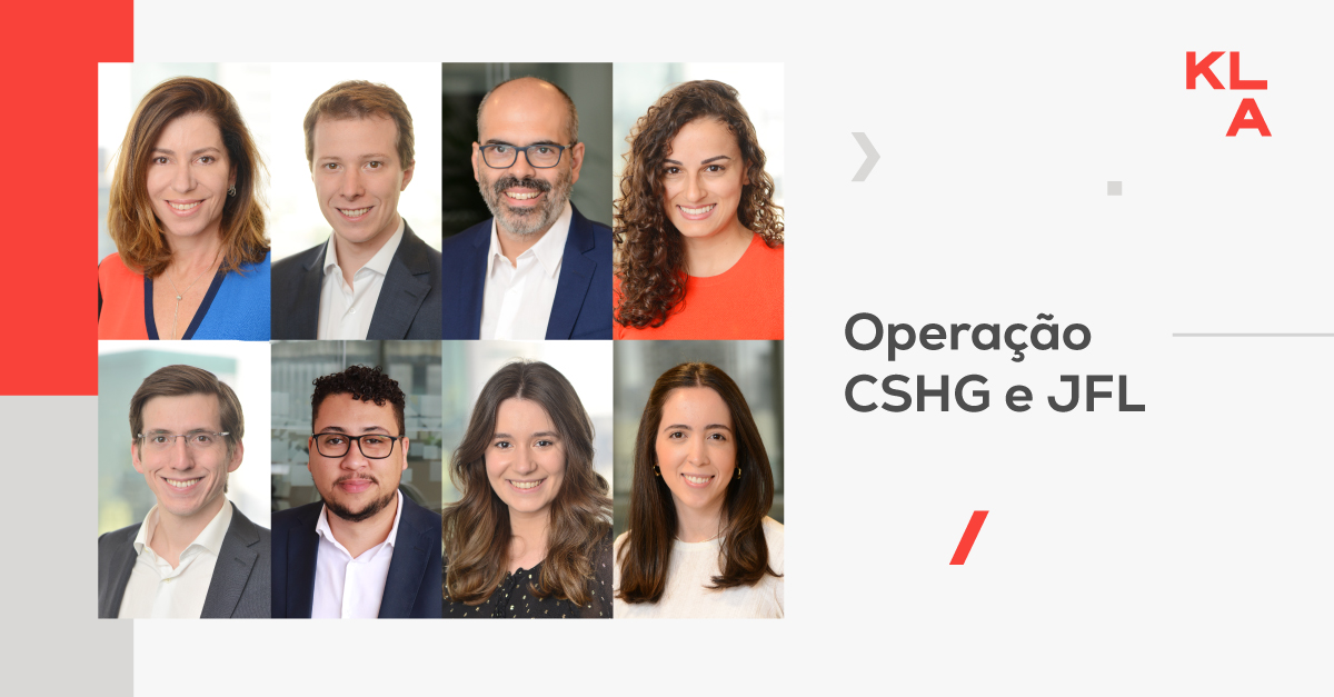 KLA assessora fundo CSHG, do Credit Suisse, em venda para JFL
